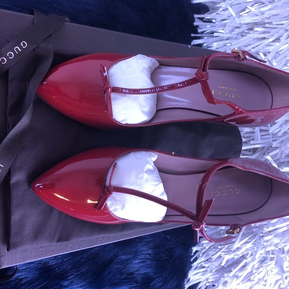 Gucci | Shoes | Gucci Vernice Crystal Pump In Rose Bed | Poshmark